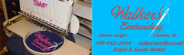 Walker's Embroidery | Welcome to our site